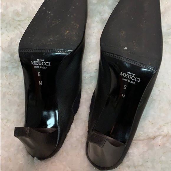 Sesto Meucci | Shoes | Sesto Meucci Black Calf Heels | Poshmark